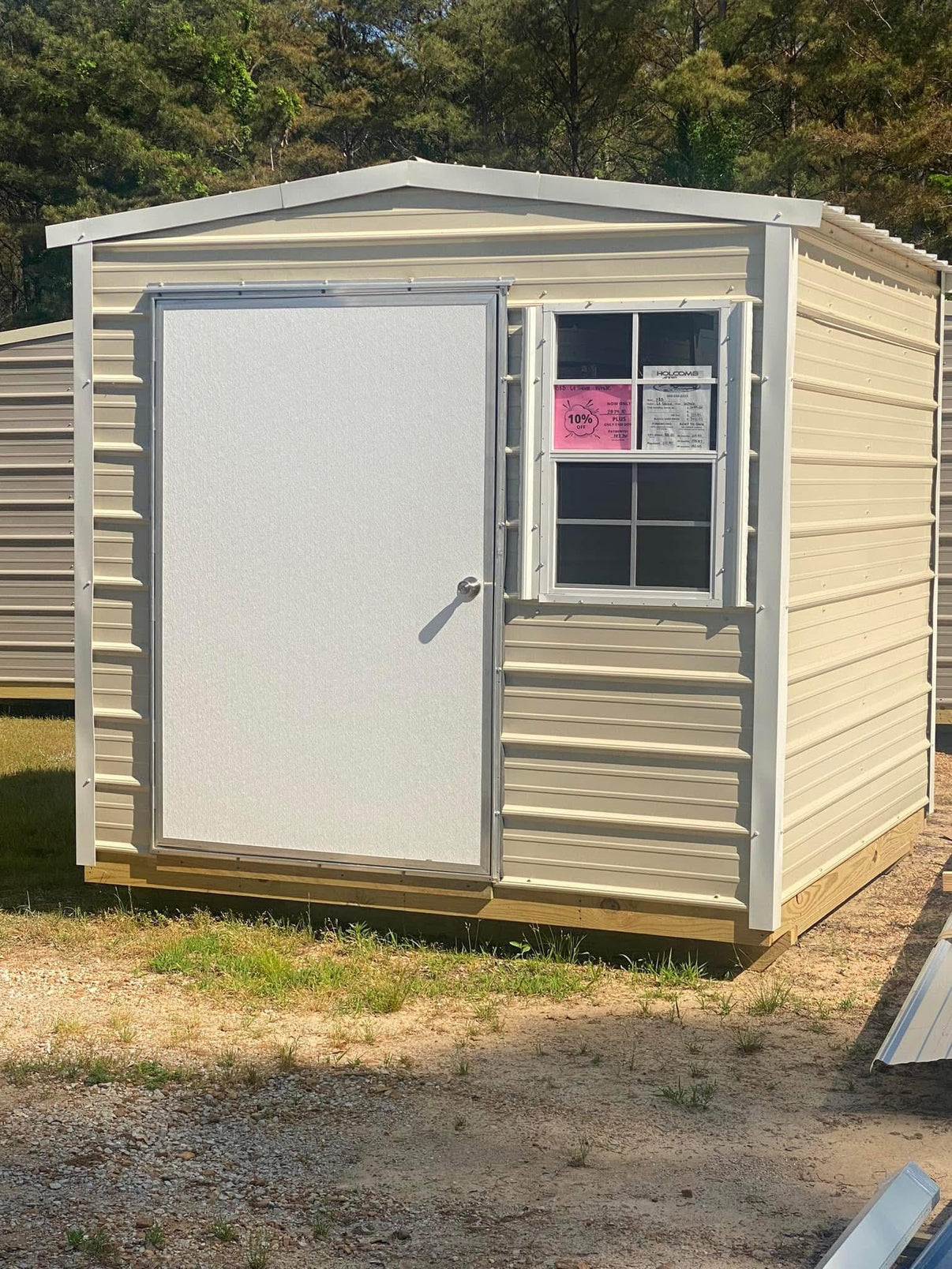 Regular Roof Portable Building – Holcomb Buildings