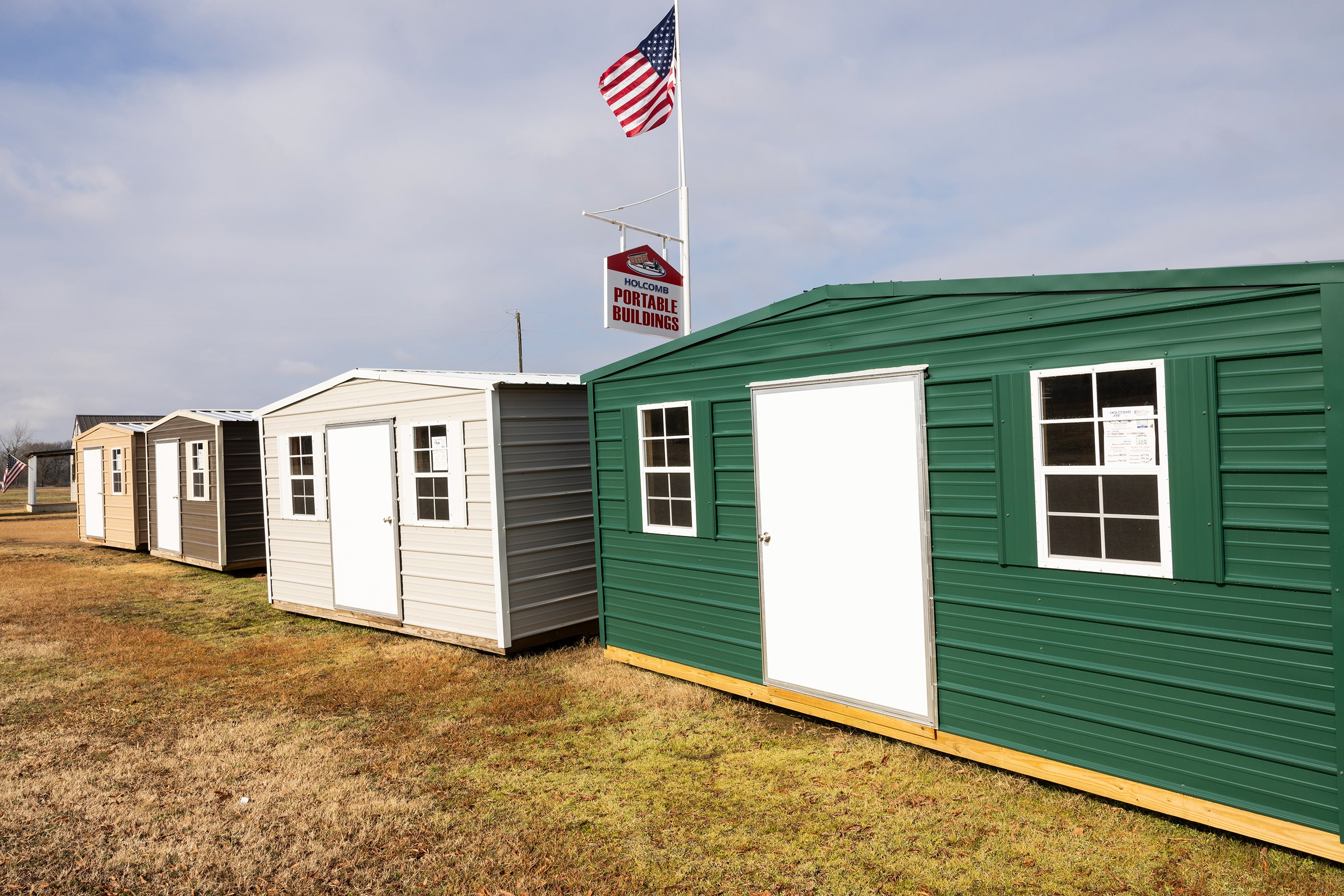 Holcomb Portable Buildings | Custom Storage Solutions in Mississippi ...